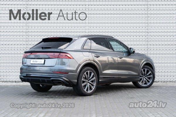 Audi Q8 2024 in Riga, with an engine capacity of 3.00 L and mileage of 17 thousand km for 78704 €, photo 4 on AUTOMOTO.COM.LV