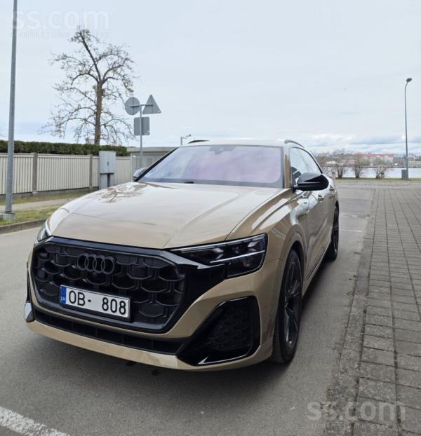 Audi Q8 2024 in Riga, with an engine capacity of 3.00 L and mileage of 42 thousand km for 84500 €, photo 1 on AUTOMOTO.COM.LV