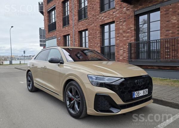 Audi Q8 2024 in Riga, with an engine capacity of 3.00 L and mileage of 42 thousand km for 84500 €, photo 2 on AUTOMOTO.COM.LV