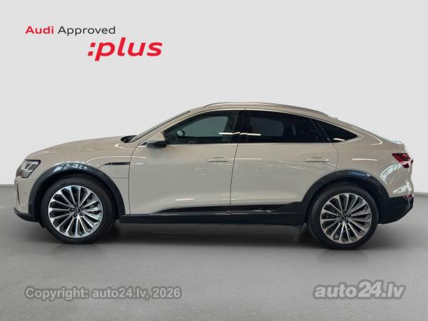 Beige Audi Q8 e-tron 2023 in Tallinn, with an engine capacity of 0.00 L and mileage of 45 thousand km for 54900 €, photo 2 on AUTOMOTO.COM.LV