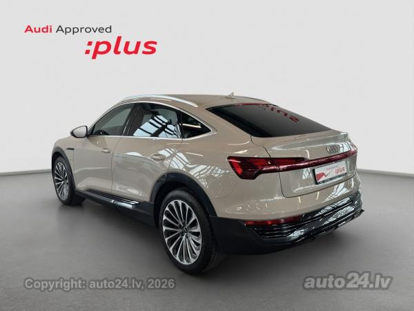 Beige Audi Q8 e-tron 2023 in Tallinn, with an engine capacity of 0.00 L and mileage of 45 thousand km for 54900 €, photo 3 on AUTOMOTO.COM.LV