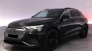Black Audi Q8 e-tron 2023 in Vilnius, with an engine capacity of 0.00 L and mileage of 81 thousand km for 42700 €, photo  on AUTOMOTO.COM.LV