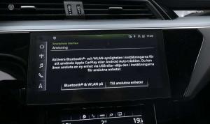 Black Audi Q8 e-tron 2023 in Vilnius, with an engine capacity of 0.00 L and mileage of 81 thousand km for 42700 €, photo 19 on AUTOMOTO.COM.LV