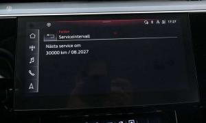 Black Audi Q8 e-tron 2023 in Vilnius, with an engine capacity of 0.00 L and mileage of 81 thousand km for 42700 €, photo 20 on AUTOMOTO.COM.LV