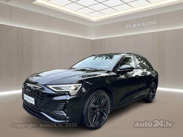 Black Audi Q8 e-tron 2023 in Tallinn, with an engine capacity of 0.00 L and mileage of 42 thousand km for 54990 €, photo 9 on AUTOMOTO.COM.LV
