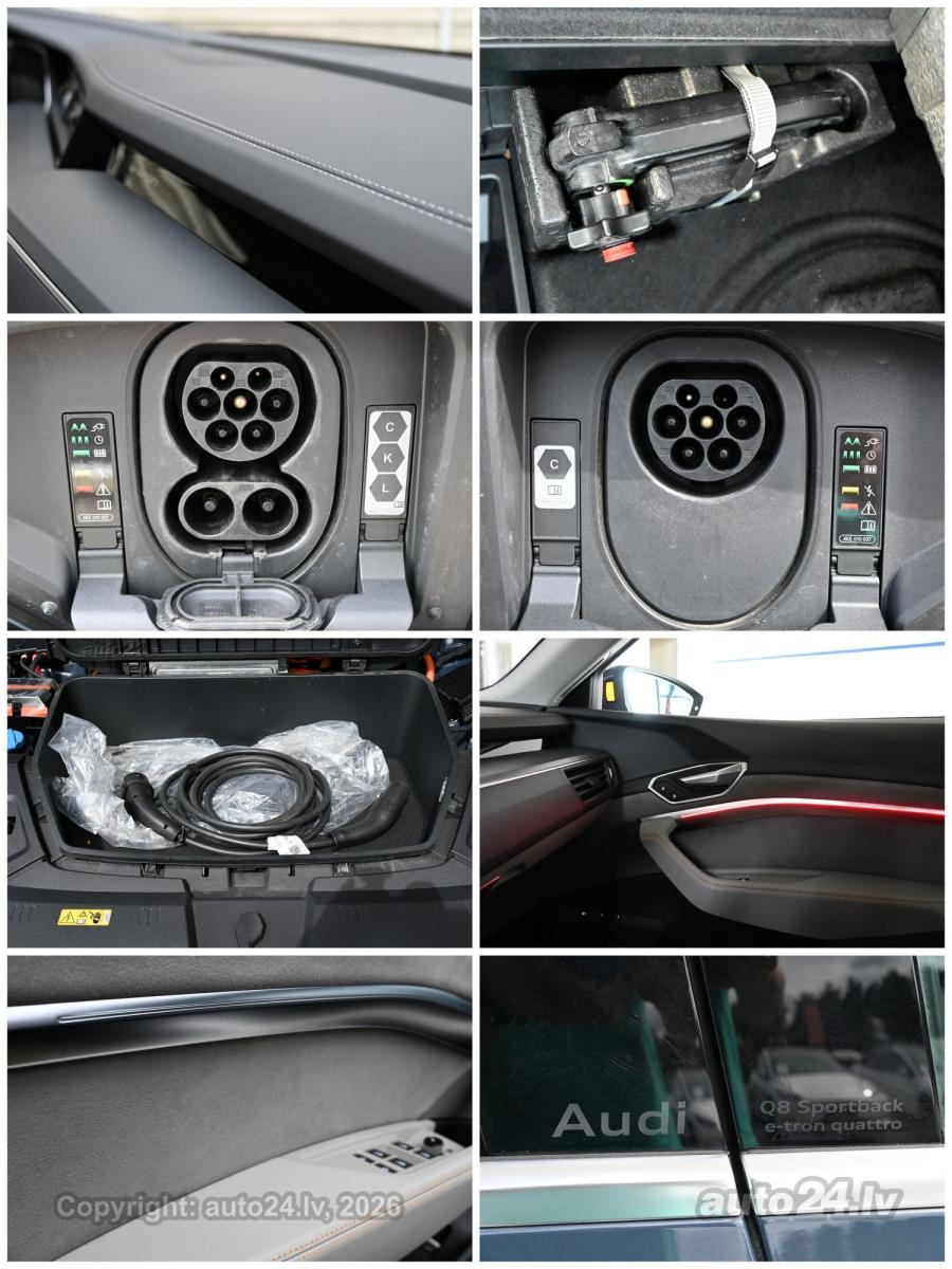Audi Q8 e-tron 2023 in Tallinn, with an engine capacity of 0.00 L and mileage of 67 thousand km for 51990 €, photo 17 on AUTOMOTO.COM.LV