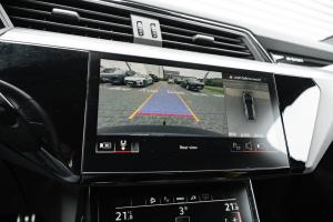 Grey Audi Q8 e-tron 2023 in Marupe, with an engine capacity of 0.00 L and mileage of 65 thousand km for 46600 €, photo 26 on AUTOMOTO.COM.LV