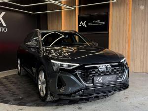 Grey Audi Q8 e-tron 2023 in Kaunas, with an engine capacity of 0.00 L and mileage of 17 thousand km for 37990 €, photo 4 on AUTOMOTO.COM.LV