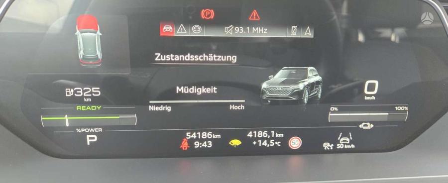 Pelēks Audi Q8 e-tron 2023 Šauļi, ar dzinēja tilpumu 0.00 L un nobraukumu 54 tūkst. km par 31900 €, foto 14 vietnē AUTOMOTO.COM.LV