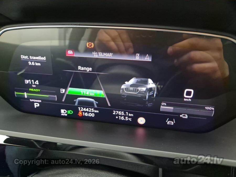 Grey Audi Q8 e-tron 2023 in Haapsalu, with an engine capacity of 0.00 L and mileage of 124 thousand km for 45000 €, photo 26 on AUTOMOTO.COM.LV