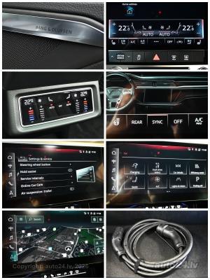 Grey Audi Q8 e-tron 2023 in Tallinn, with an engine capacity of 0.00 L and mileage of 70 thousand km for 51990 €, photo 15 on AUTOMOTO.COM.LV