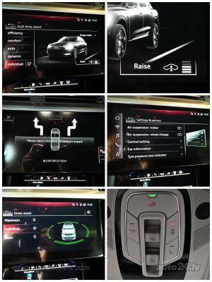 Grey Audi Q8 e-tron 2023 in Tallinn, with an engine capacity of 0.00 L and mileage of 70 thousand km for 51990 €, photo 16 on AUTOMOTO.COM.LV