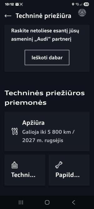 White Audi Q8 e-tron 2020 in Kaunas, with an engine capacity of 0.00 L and mileage of 115 thousand km for 28000 €, photo 22 on AUTOMOTO.COM.LV