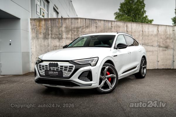Белый Ауди Q8 e-tron 2023 в Тарту, объемом двигателя 0.00 л и пробегом 70 тыс. км за 49900 €, фото 1 на AUTOMOTO.COM.LV