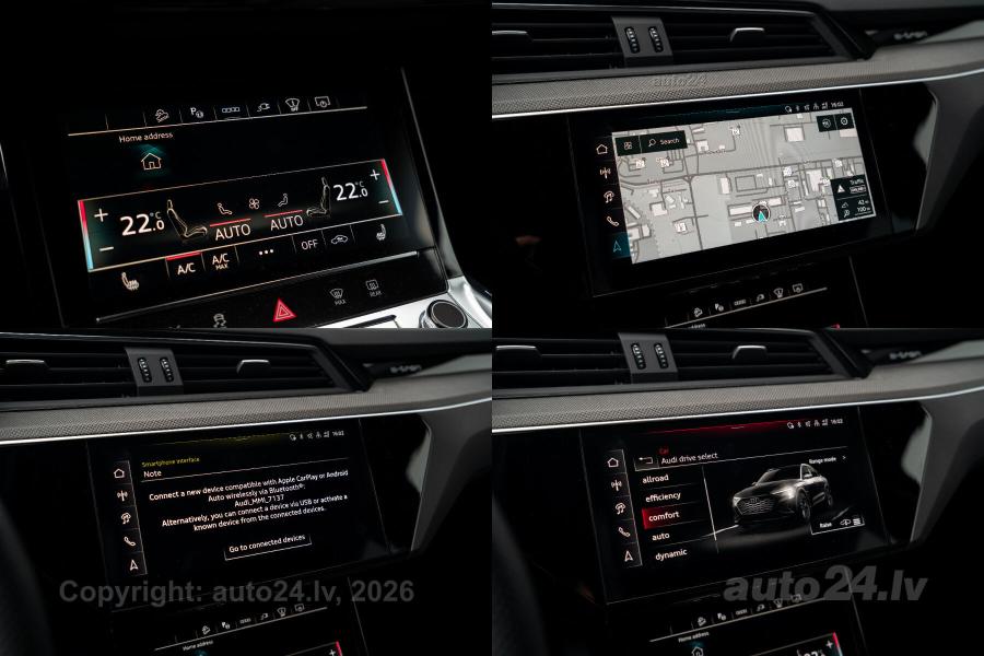 Balts Audi Q8 e-tron 2023 Tartu, ar dzinēja tilpumu 0.00 L un nobraukumu 70 tūkst. km par 49900 €, foto 21 vietnē AUTOMOTO.COM.LV