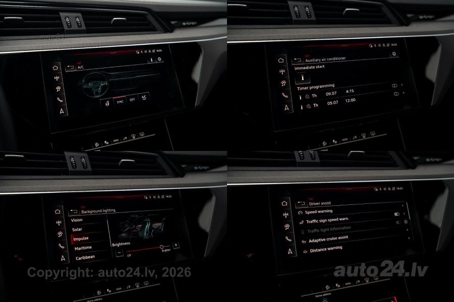 Balts Audi Q8 e-tron 2023 Tartu, ar dzinēja tilpumu 0.00 L un nobraukumu 70 tūkst. km par 49900 €, foto 22 vietnē AUTOMOTO.COM.LV