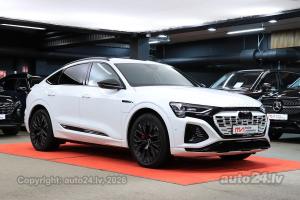 Balts Audi Q8 e-tron 2023 Tallina, ar dzinēja tilpumu 0.00 L un nobraukumu 49 tūkst. km par 53995 €, foto  vietnē AUTOMOTO.COM.LV
