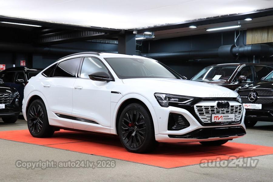 Белый Ауди Q8 e-tron 2023 в Таллин, объемом двигателя 0.00 л и пробегом 49 тыс. км за 53995 €, фото 1 на AUTOMOTO.COM.LV
