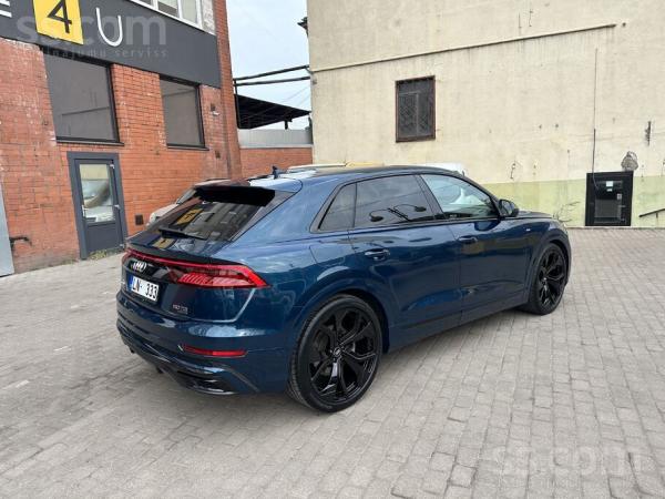 Green Audi Q8 2018 in Riga, with an engine capacity of 3.00 L and mileage of 163 thousand km for 39300 €, photo 7 on AUTOMOTO.COM.LV