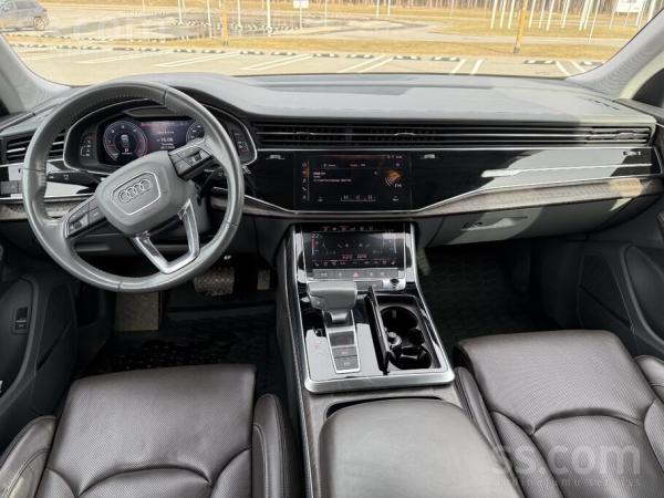 Green Audi Q8 2018 in Riga, with an engine capacity of 3.00 L and mileage of 163 thousand km for 39300 €, photo 8 on AUTOMOTO.COM.LV