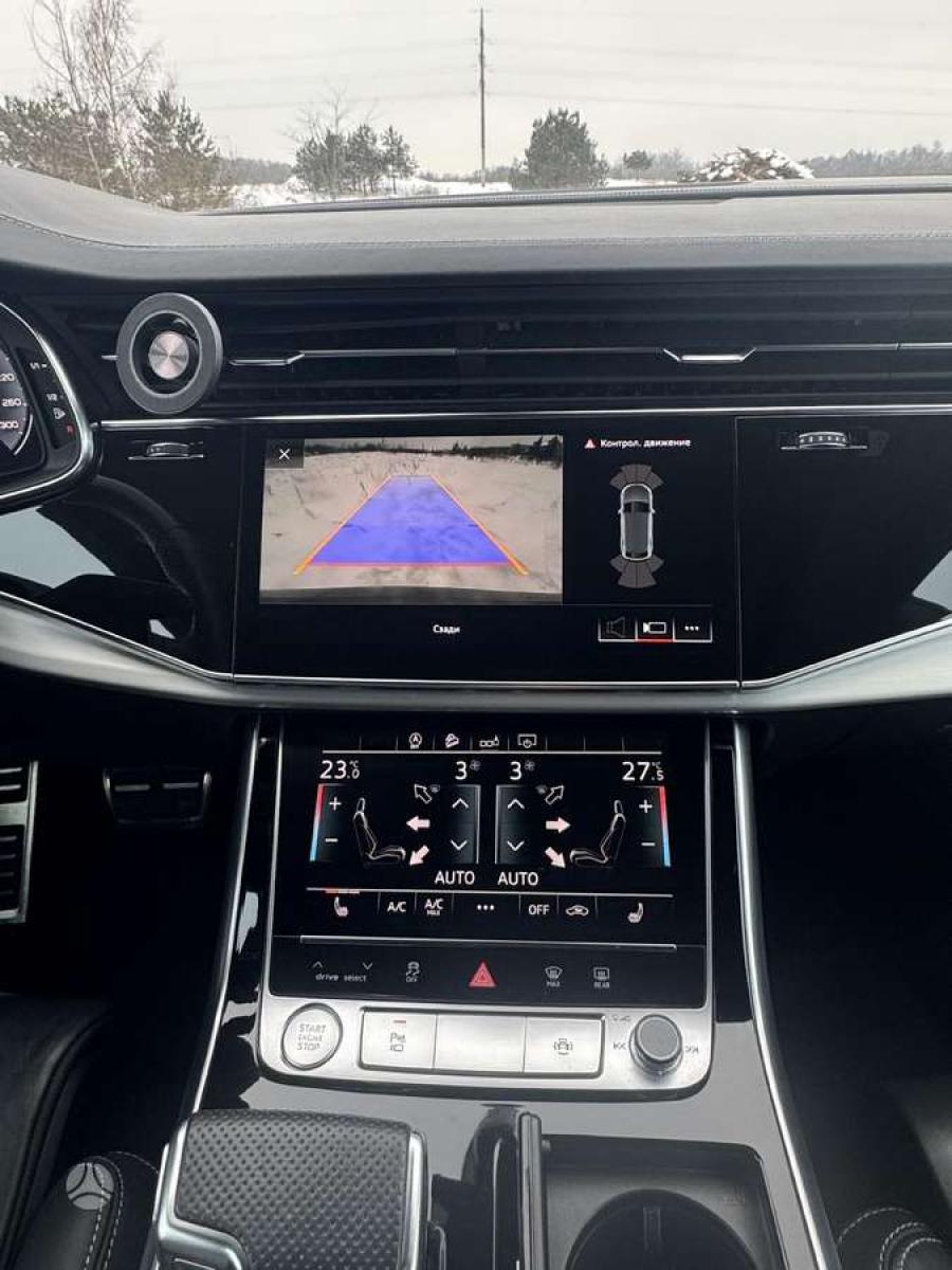 Pelēks Audi Q8 2019 Viļņa, ar dzinēja tilpumu 2.97 L un nobraukumu 92 tūkst. km par 58500 €, foto 14 vietnē AUTOMOTO.COM.LV