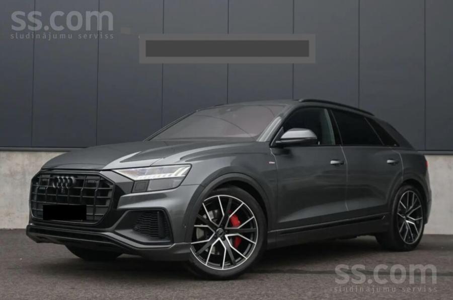 Pelēks Audi Q8 2018 Tukums, ar dzinēja tilpumu 3.00 L un nobraukumu 0 tūkst. km par 39770 €, foto 1 vietnē AUTOMOTO.COM.LV