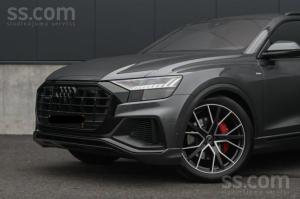 Pelēks Audi Q8 2018 Tukums, ar dzinēja tilpumu 3.00 L un nobraukumu 0 tūkst. km par 39770 €, foto 4 vietnē AUTOMOTO.COM.LV