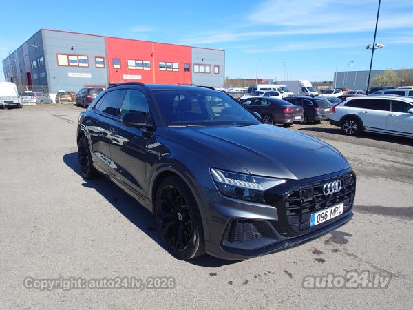 Grey Audi Q8 2018 in Tallinn, with an engine capacity of 3.00 L and mileage of 141 thousand km for 44900 €, photo 7 on AUTOMOTO.COM.LV