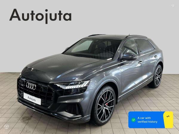 Серый Ауди Q8 2018 в Каунас, объемом двигателя 2.97 л и пробегом 151 тыс. км за 37900 €, фото 1 на AUTOMOTO.COM.LV