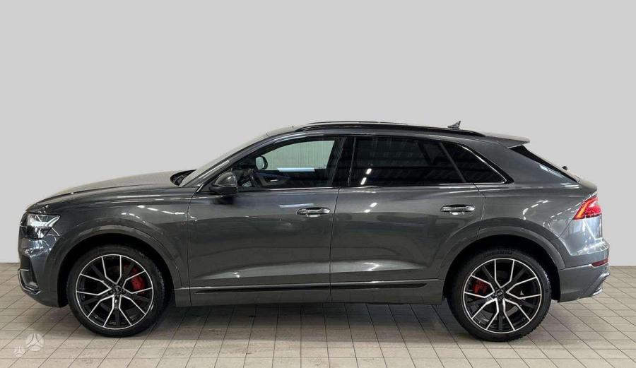 Pelēks Audi Q8 2018 Kauņa, ar dzinēja tilpumu 2.97 L un nobraukumu 151 tūkst. km par 37900 €, foto 3 vietnē AUTOMOTO.COM.LV
