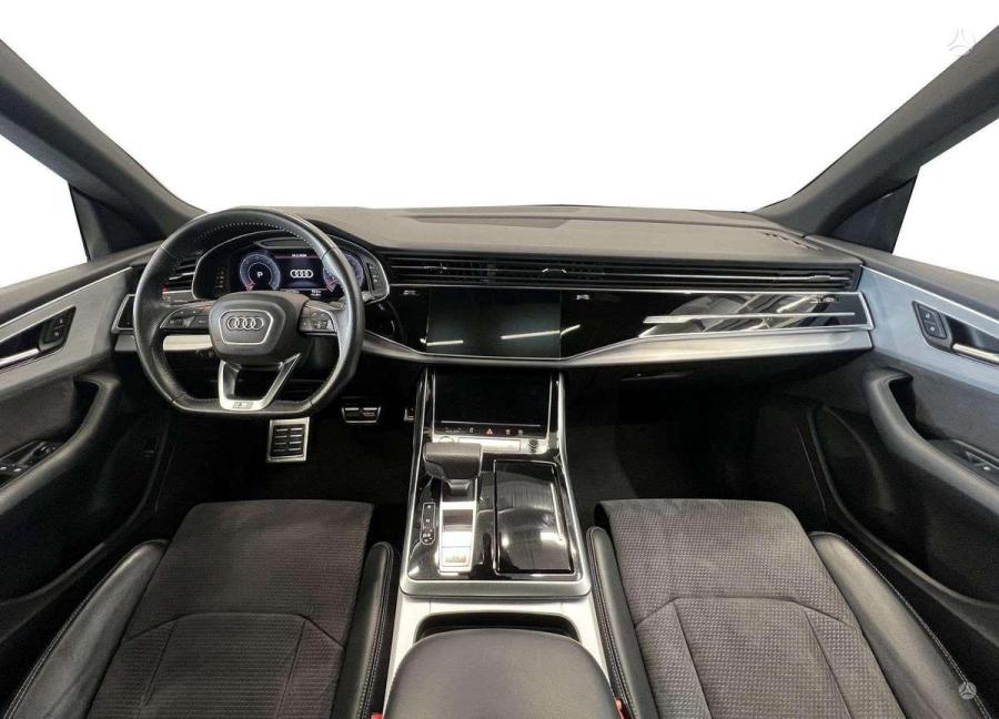 Pelēks Audi Q8 2018 Kauņa, ar dzinēja tilpumu 2.97 L un nobraukumu 151 tūkst. km par 37900 €, foto 6 vietnē AUTOMOTO.COM.LV