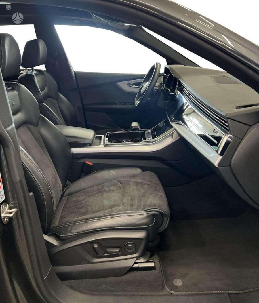 Pelēks Audi Q8 2018 Kauņa, ar dzinēja tilpumu 2.97 L un nobraukumu 151 tūkst. km par 37900 €, foto 7 vietnē AUTOMOTO.COM.LV