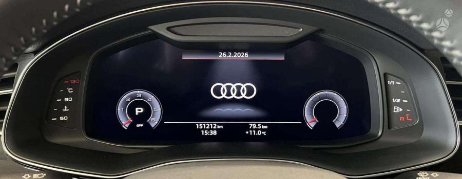 Pelēks Audi Q8 2018 Kauņa, ar dzinēja tilpumu 2.97 L un nobraukumu 151 tūkst. km par 37900 €, foto 11 vietnē AUTOMOTO.COM.LV