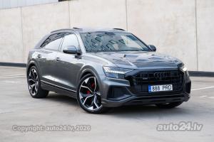 Grey Audi Q8 2018 in Tallinn, with an engine capacity of 3.00 L and mileage of 196 thousand km for 37200 €, photo 3 on AUTOMOTO.COM.LV