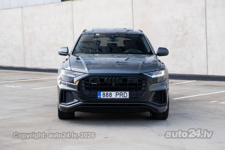 Grey Audi Q8 2018 in Tallinn, with an engine capacity of 3.00 L and mileage of 196 thousand km for 37200 €, photo 4 on AUTOMOTO.COM.LV