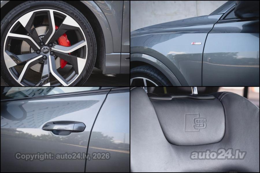 Grey Audi Q8 2018 in Tallinn, with an engine capacity of 3.00 L and mileage of 196 thousand km for 37200 €, photo 12 on AUTOMOTO.COM.LV