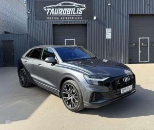 Grey Audi Q8 2018 in Rokiskis, with an engine capacity of 2.97 L and mileage of 218 thousand km for 36400 €, photo  on AUTOMOTO.COM.LV