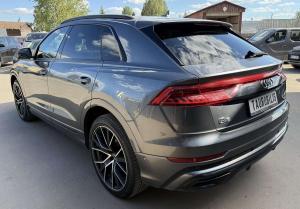 Grey Audi Q8 2018 in Rokiskis, with an engine capacity of 2.97 L and mileage of 218 thousand km for 36400 €, photo 8 on AUTOMOTO.COM.LV