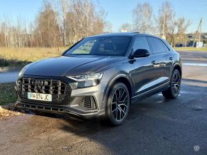 Grey Audi Q8 2019 in Taurage, with an engine capacity of 2.97 L and mileage of 235 thousand km for 37900 €, photo 3 on AUTOMOTO.COM.LV