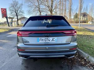 Grey Audi Q8 2019 in Taurage, with an engine capacity of 2.97 L and mileage of 235 thousand km for 37900 €, photo 8 on AUTOMOTO.COM.LV