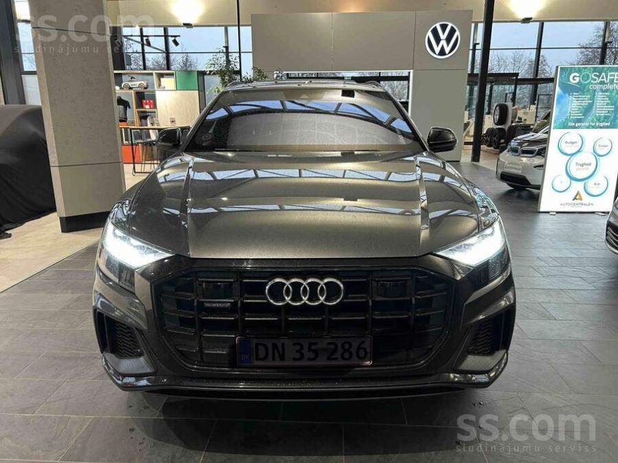 Pelēks Audi Q8 2019 Rīga, ar dzinēja tilpumu 3.00 L un nobraukumu 209 tūkst. km par 41600 €, foto 4 vietnē AUTOMOTO.COM.LV