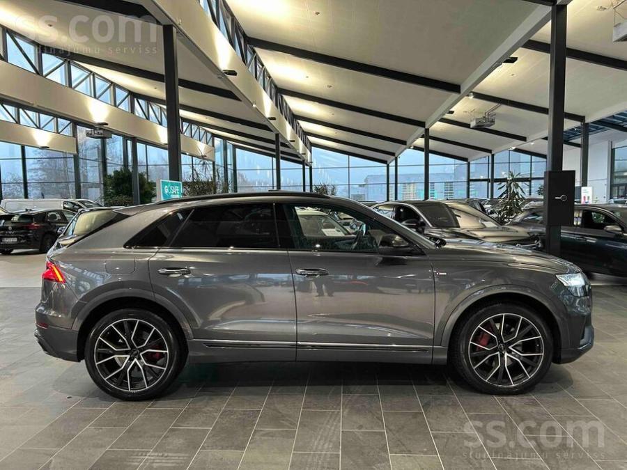 Pelēks Audi Q8 2019 Rīga, ar dzinēja tilpumu 3.00 L un nobraukumu 209 tūkst. km par 41600 €, foto 7 vietnē AUTOMOTO.COM.LV