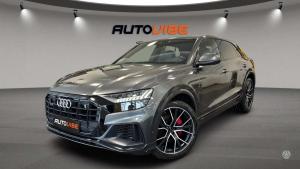 Grey Audi Q8 2019 in Vilnius, with an engine capacity of 3.00 L and mileage of 179 thousand km for 47777 €, photo 6 on AUTOMOTO.COM.LV