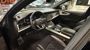 Grey Audi Q8 2019 in Vilnius, with an engine capacity of 3.00 L and mileage of 179 thousand km for 47777 €, photo 11 on AUTOMOTO.COM.LV