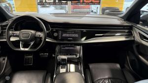 Grey Audi Q8 2019 in Vilnius, with an engine capacity of 3.00 L and mileage of 179 thousand km for 47777 €, photo 14 on AUTOMOTO.COM.LV