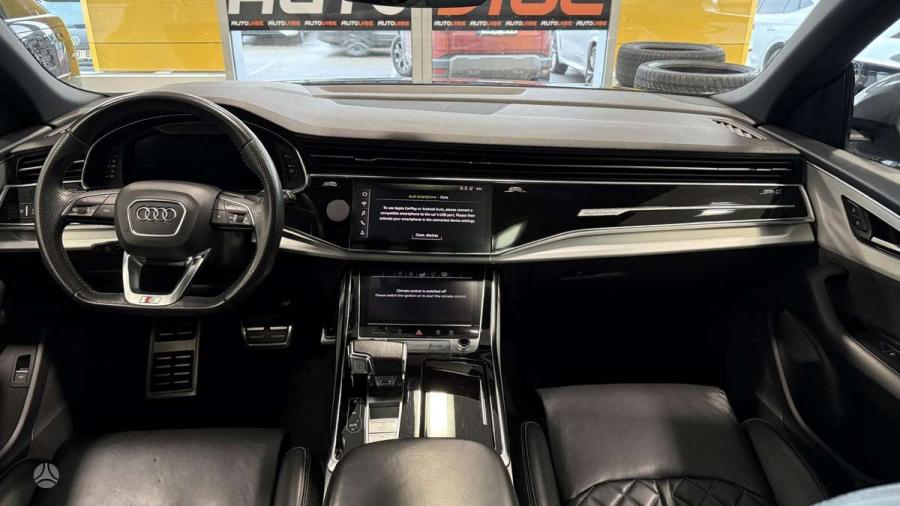 Grey Audi Q8 2019 in Vilnius, with an engine capacity of 3.00 L and mileage of 179 thousand km for 47777 €, photo 14 on AUTOMOTO.COM.LV