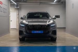 Pelēks Audi Q8 2019 Viļņa, ar dzinēja tilpumu 3.00 L un nobraukumu 91 tūkst. km par 42900 €, foto 3 vietnē AUTOMOTO.COM.LV