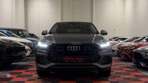 Pelēks Audi Q8 2019 Viļņa, ar dzinēja tilpumu 3.00 L un nobraukumu 131 tūkst. km par 47500 €, foto 2 vietnē AUTOMOTO.COM.LV