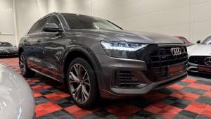 Grey Audi Q8 2019 in Vilnius, with an engine capacity of 3.00 L and mileage of 131 thousand km for 47500 €, photo 3 on AUTOMOTO.COM.LV