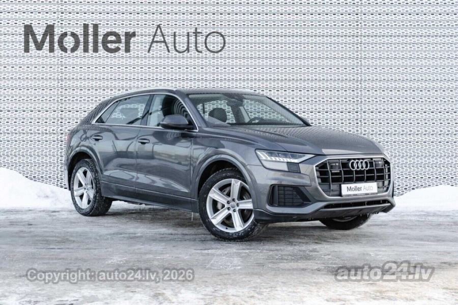 Pelēks Audi Q8 2019 Rīga, ar dzinēja tilpumu 3.00 L un nobraukumu 109 tūkst. km par 46600 €, foto 3 vietnē AUTOMOTO.COM.LV